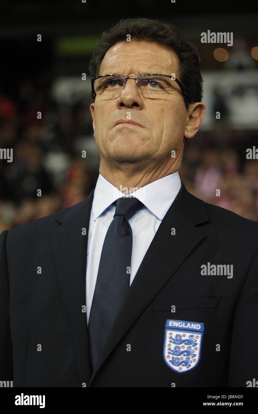FABIO CAPELLO ENGLAND FOOTBALL MANAGER ENGLAND FOOTBALL MANAGER PARKEN ...