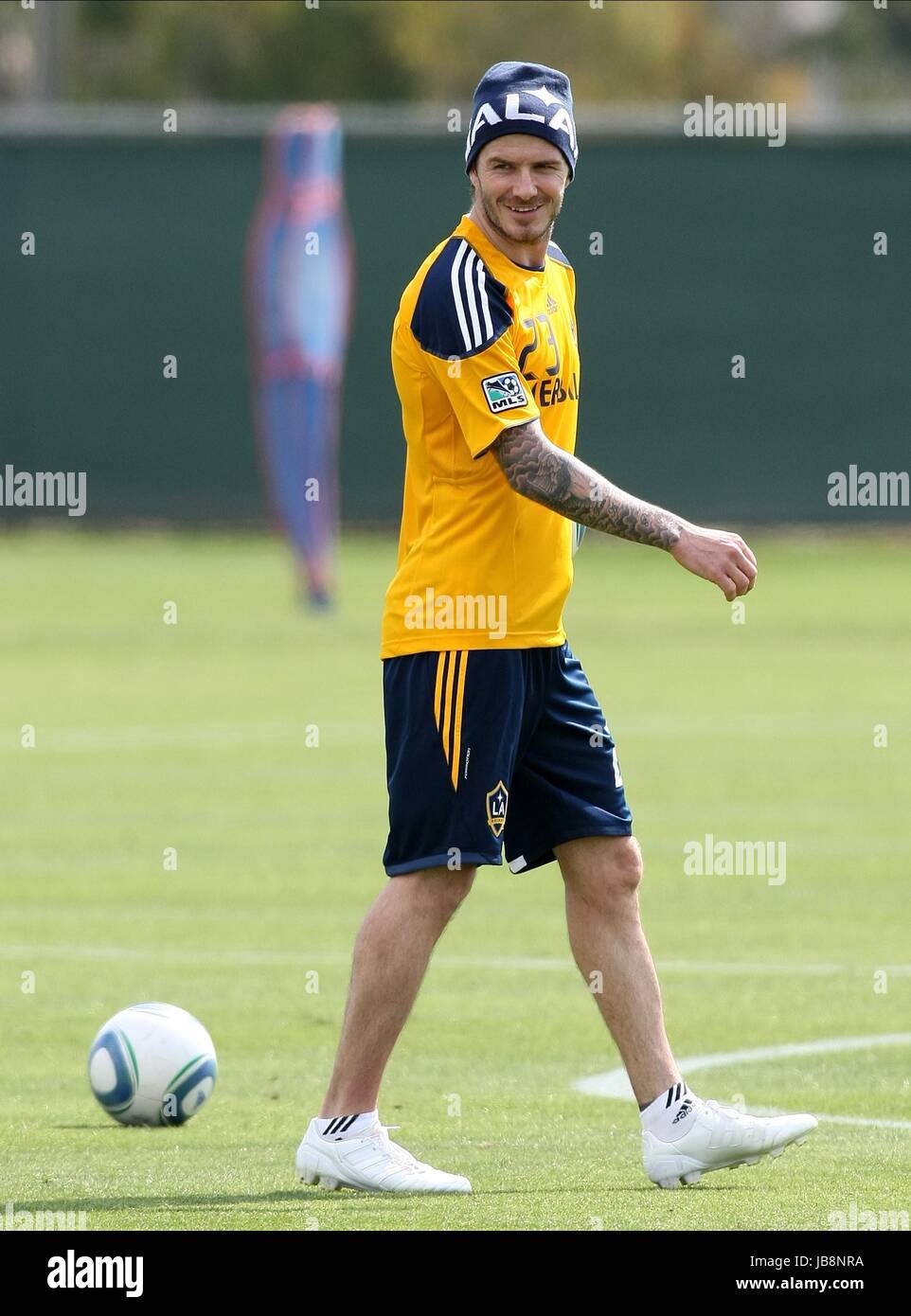 DAVID BECKHAM LA GALAXY CARSON LOS ANGELES CALIFORNIA USA 24 February ...