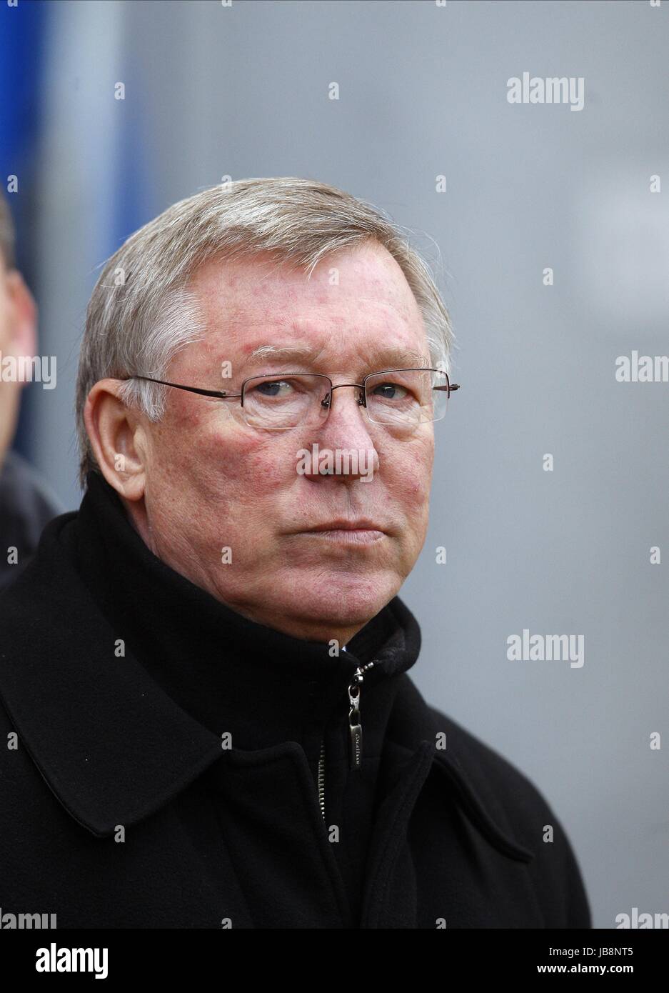 ALEX FERGUSON WIGAN ATHLETIC V MANCHESTER UN DW STADIUM WIGAN ENGLAND ...