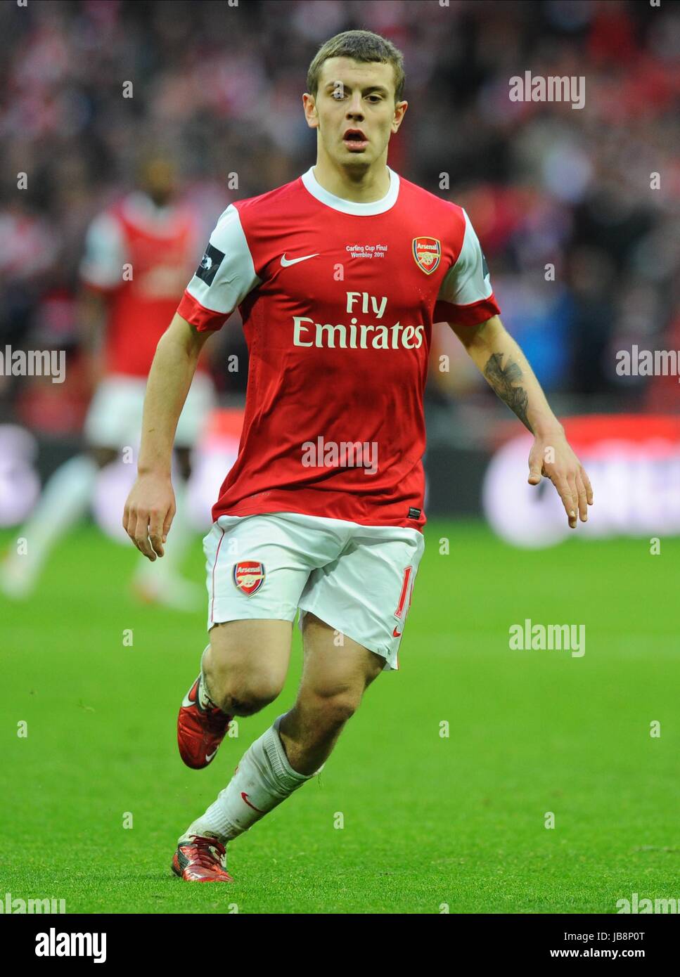 JACK WILSHERE ARSENAL FC WEMBLEY STADIUM LONDON ENGLAND 27 February ...