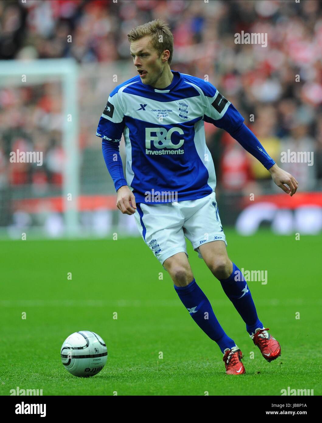 SEBASTIAN LARSSON BIRMINGHAM CITY FC WEMBLEY STADIUM LONDON ENGLAND 27 ...