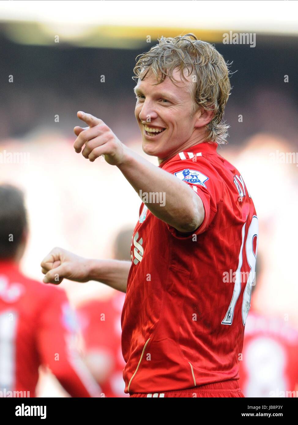 DIRK KUYT LIVERPOOL FC ANFIELD LIVERPOOL ENGLAND 06 March 2011 Stock Photo - Alamy