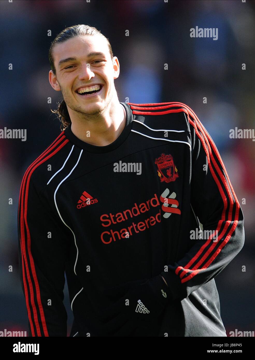 ANDY CARROLL LIVERPOOL FC ANFIELD LIVERPOOL ENGLAND 06 March 2011 Stock ...