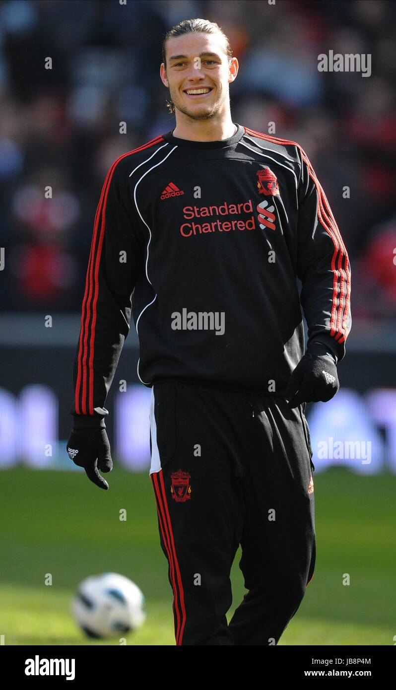 ANDY CARROLL LIVERPOOL FC LIVERPOOL FC ANFIELD LIVERPOOL ENGLAND 06 ...