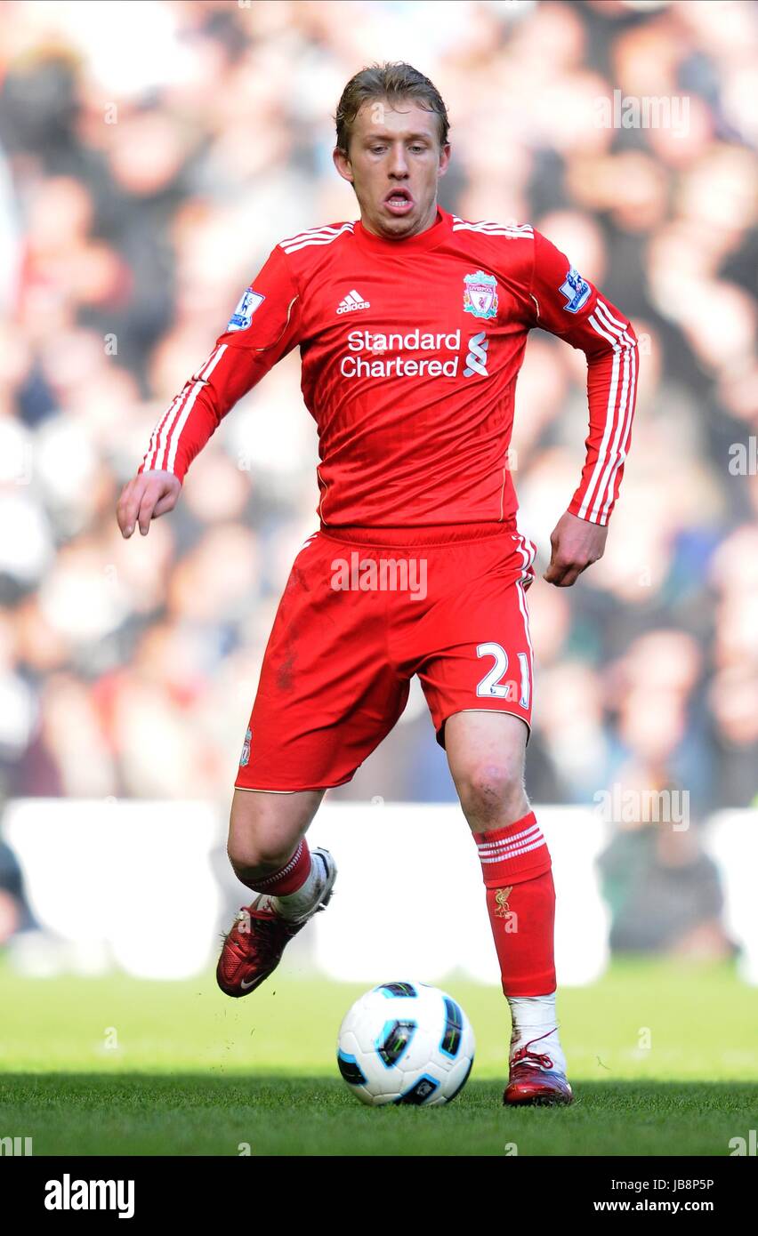 LUCAS LIVERPOOL FC LIVERPOOL FC ANFIELD LIVERPOOL ENGLAND 06 March 2011 ...