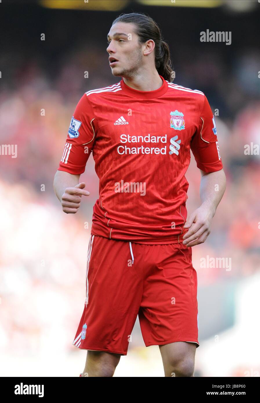 ANDY CARROLL LIVERPOOL FC LIVERPOOL FC ANFIELD LIVERPOOL ENGLAND 06 ...