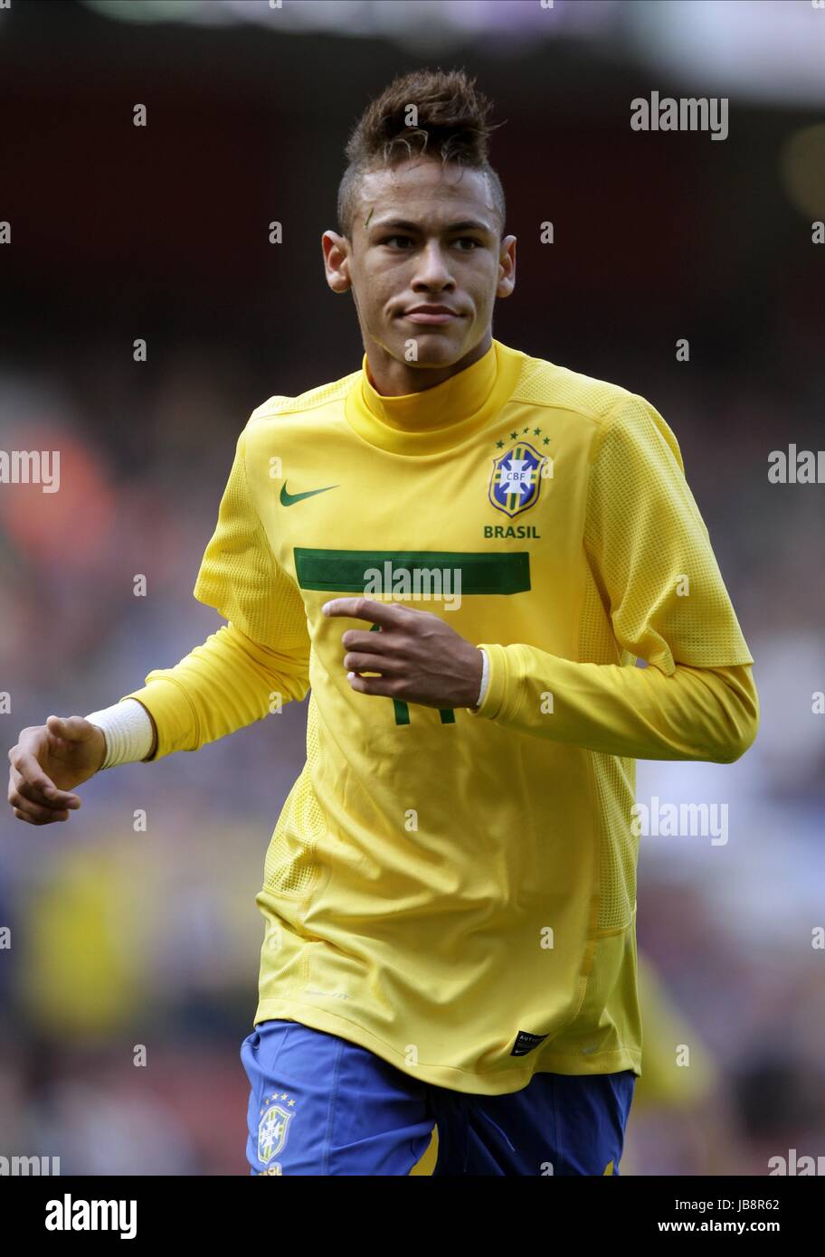 NEYMAR BRAZIL V SCOTLAND EMIRATES STADIUM LONDON ENGLAND 27 March 2011 ...