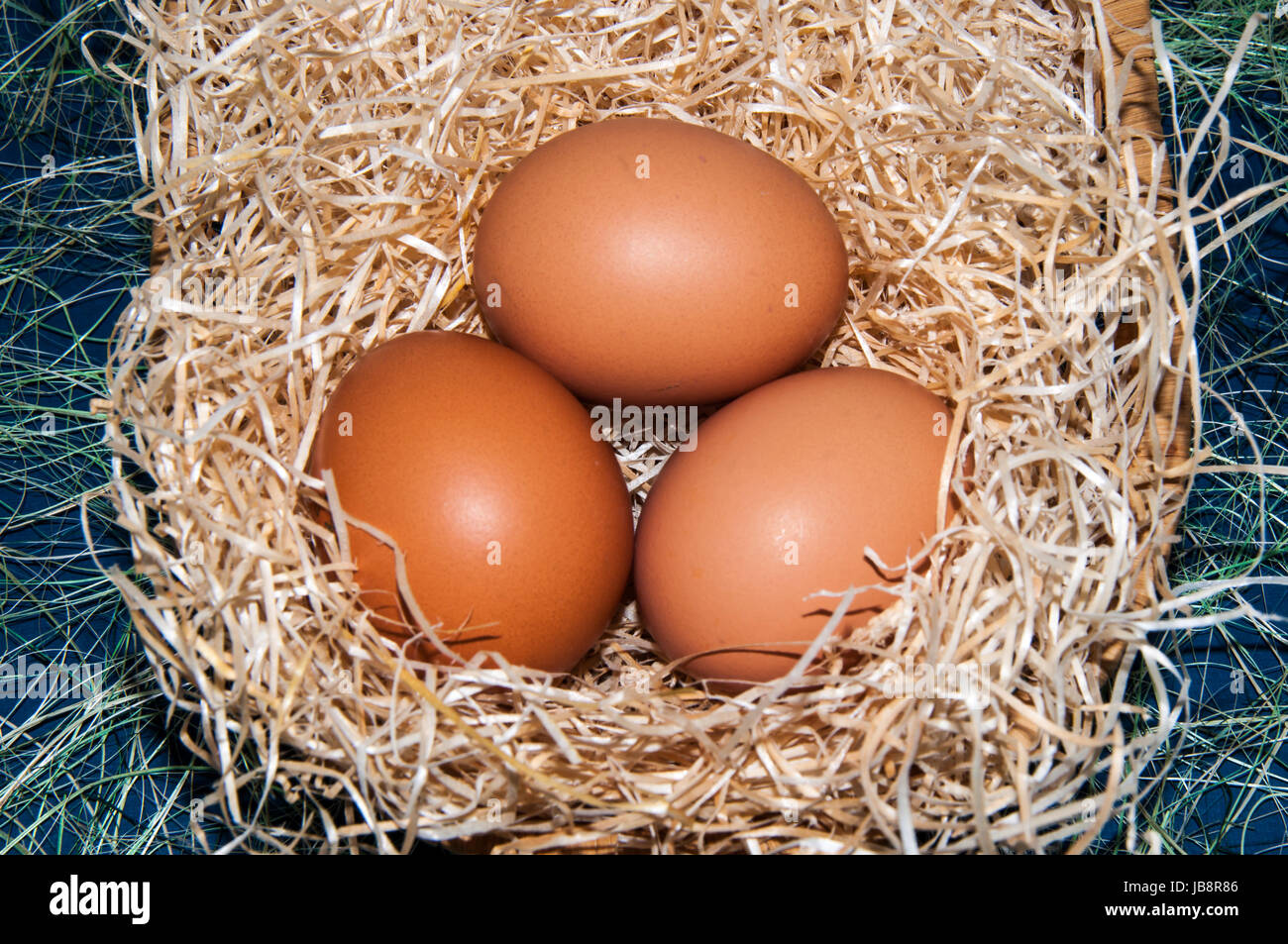Fresh eggs for the feast of Easter, the radiant resurrection of Christ ...