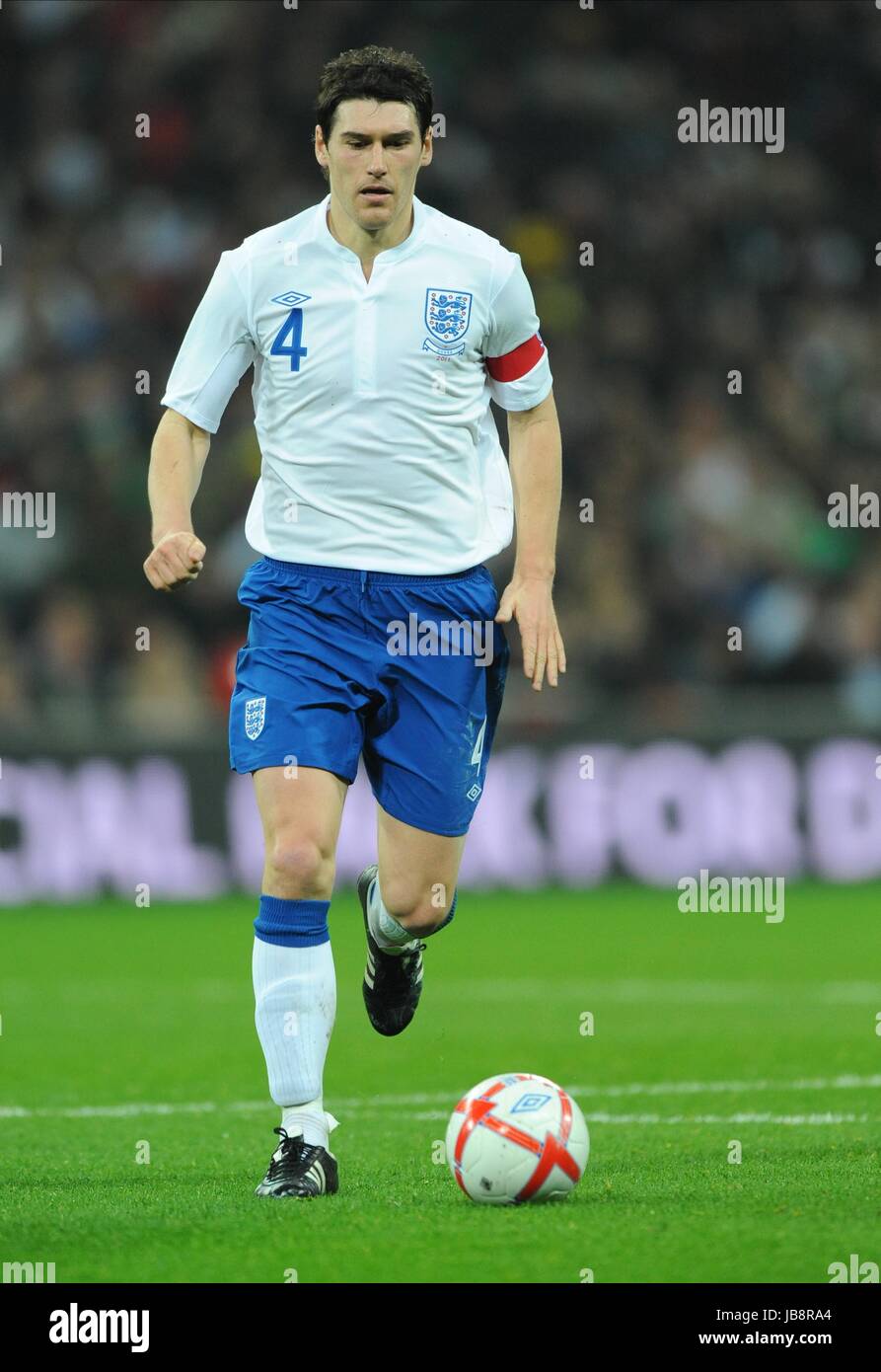 GARETH BARRY ENGLAND WEMBLEY STADIUM LONDON ENGLAND 29 March 2011 Stock ...
