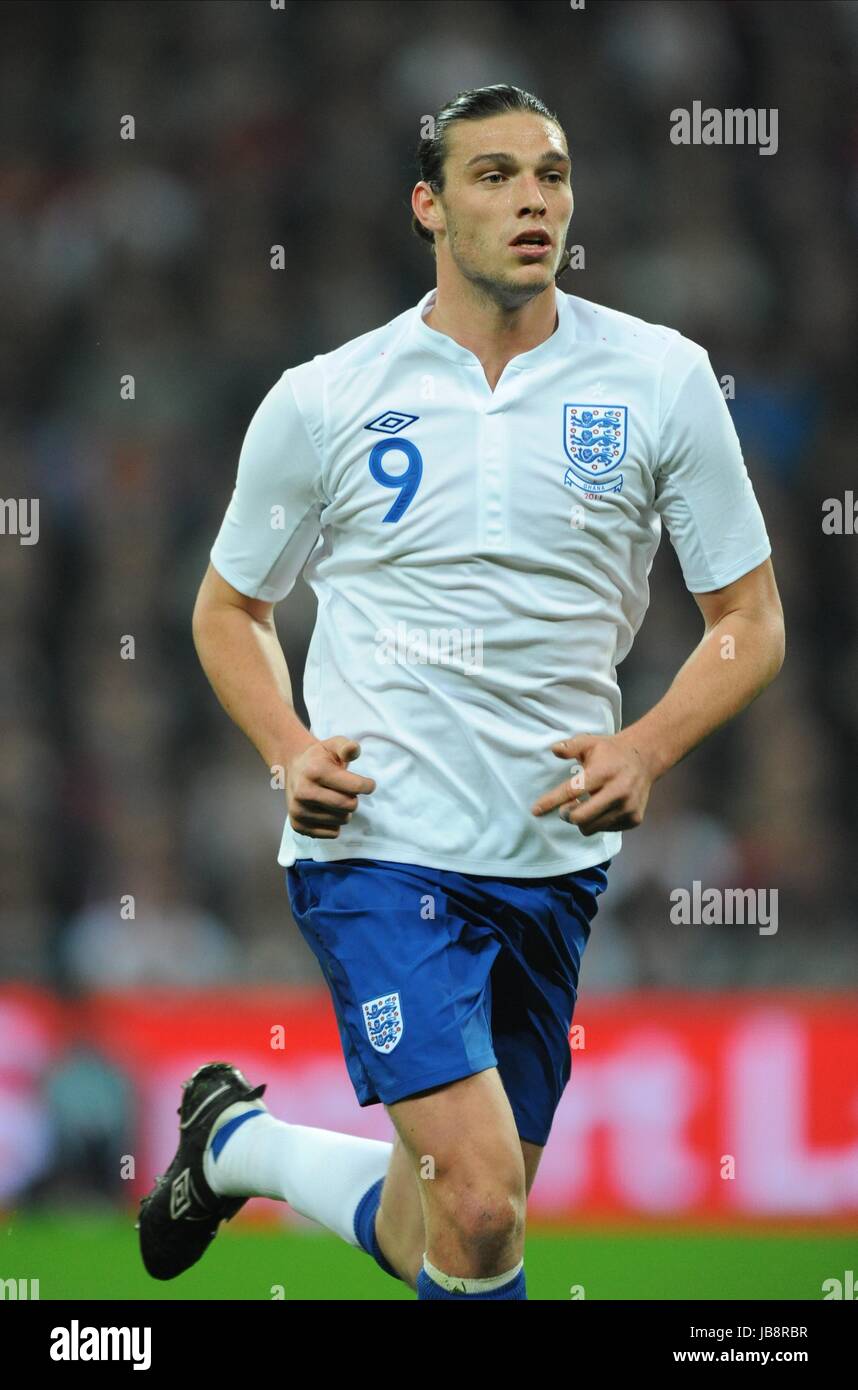 ANDY CARROLL ENGLAND WEMBLEY STADIUM LONDON ENGLAND 29 March 2011 Stock ...