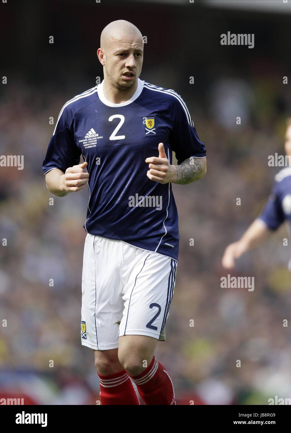 ALAN HUTTON SCAOTLAND SPURS FC SCAOTLAND & SPURS FC EMIRATES STADIUM ...