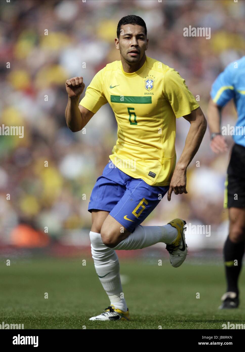ANDRE SANTOS BRAZIL FENERBAHCE BRAZIL & FENERBAHCE EMIRATES STADIUM ...