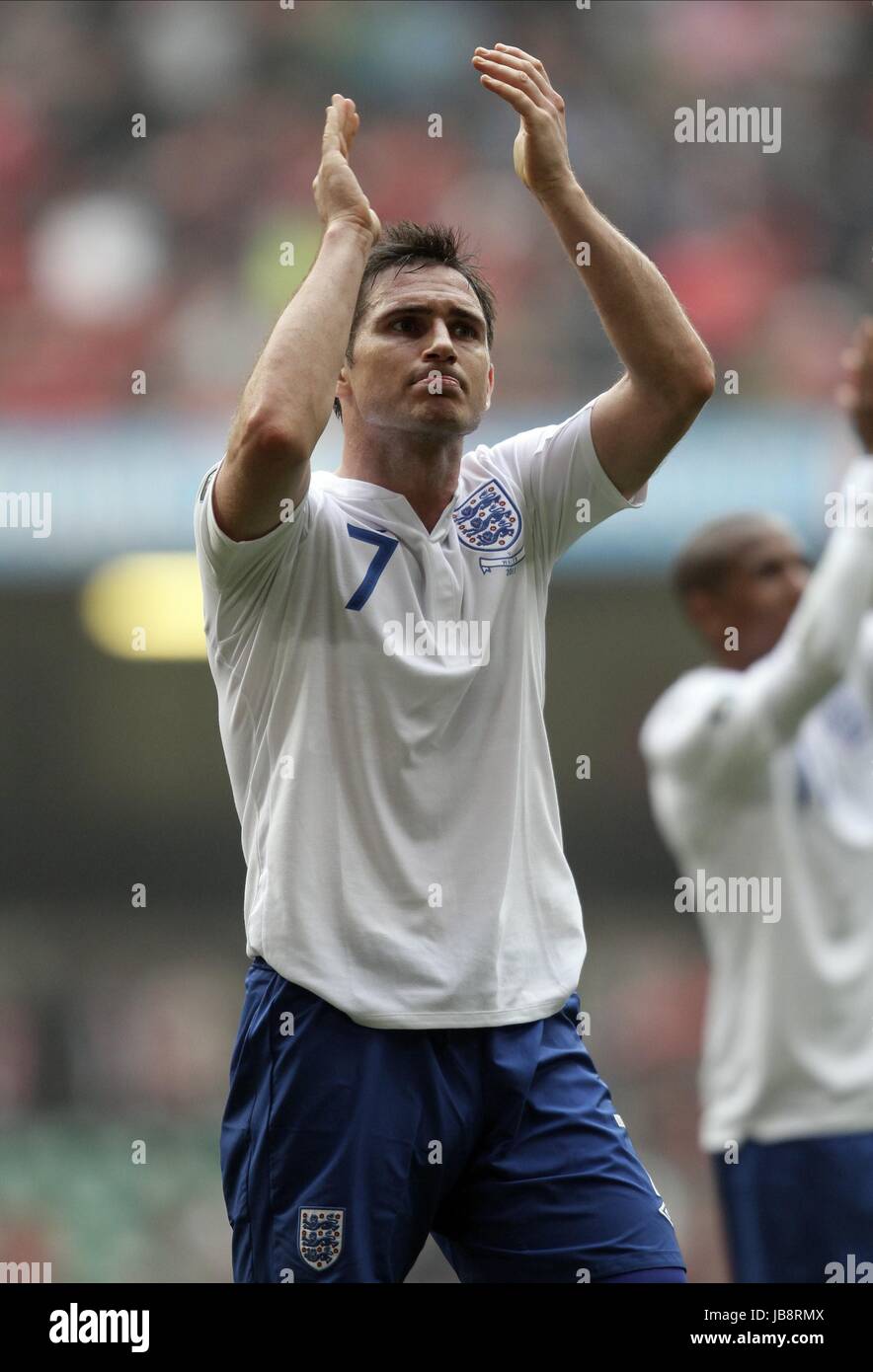 FRANK LAMPARD ENGLAND CHELSEA FC ENGLAND & CHELSEA FC MILLENIUM STADIUM ...