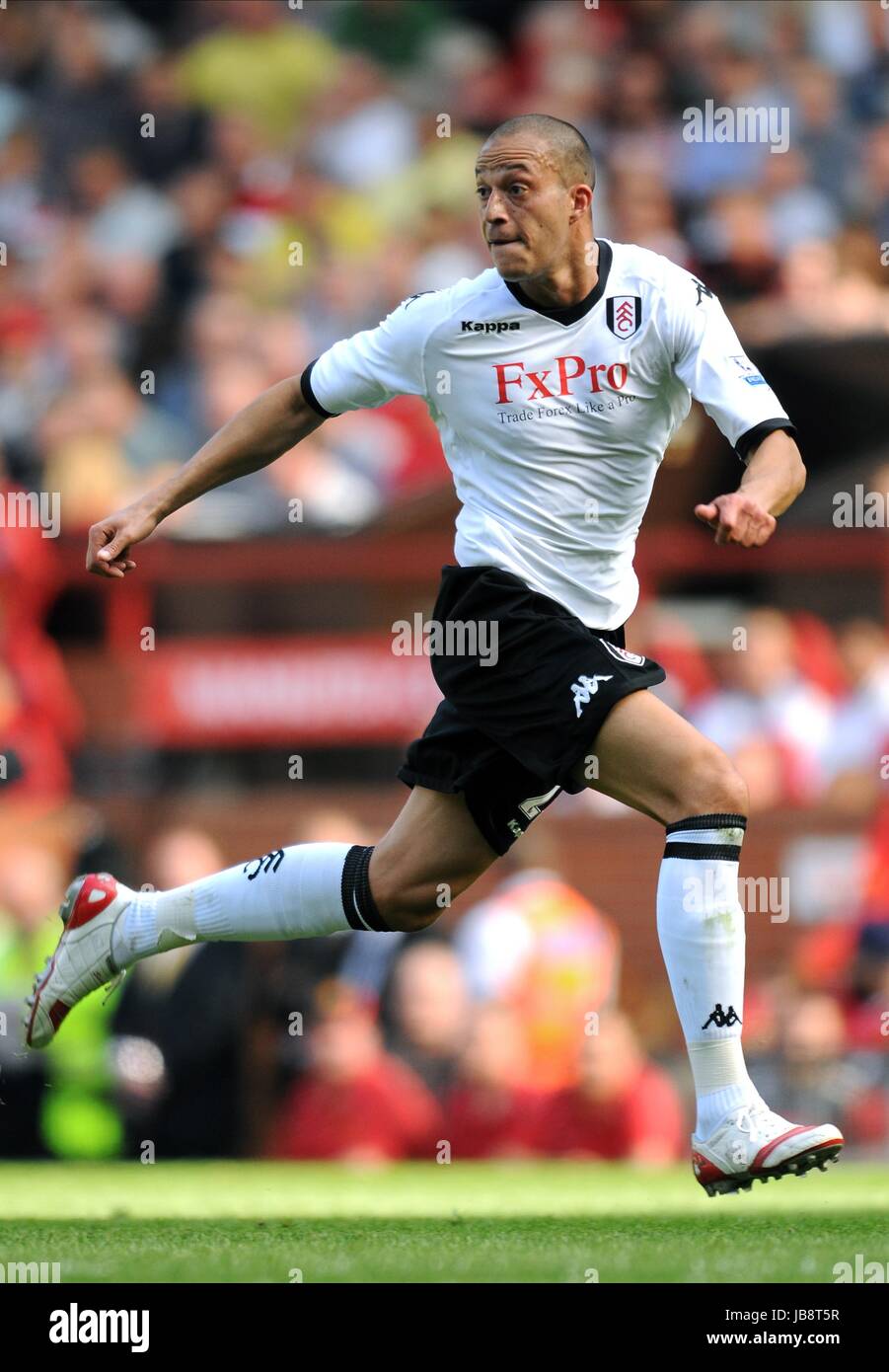 BOBBY ZAMORA FULHAM FC FULHAM FC OLD TRAFFORD MANCHESTER ENGLAND 09 ...