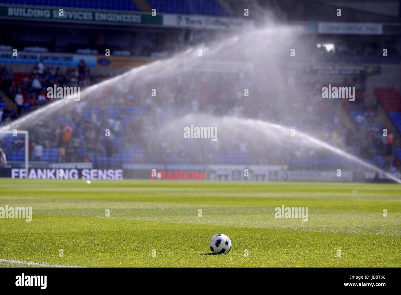 Football pitch sprinklers hi-res stock photography and images - Alamy