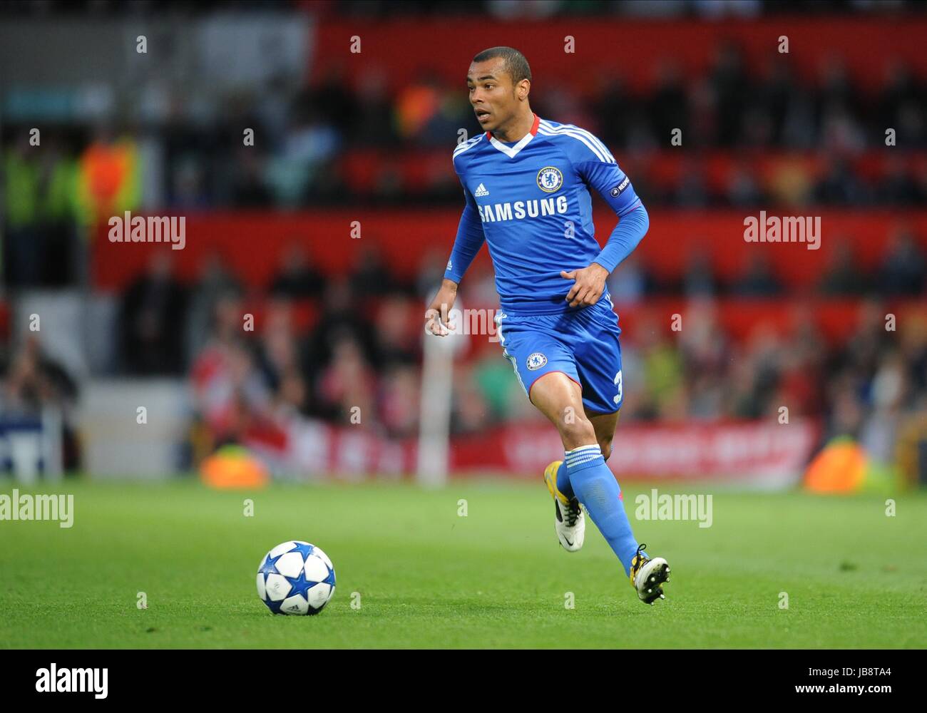 ASHLEY COLE CHELSEA FC CHELSEA FC OLD TRAFFORD MANCHESTER ENGLAND 12 ...