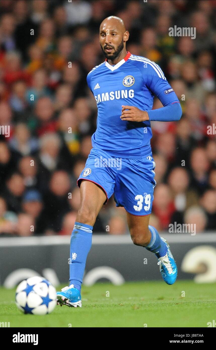 NICOLAS ANELKA CHELSEA FC CHELSEA FC OLD TRAFFORD MANCHESTER ENGLAND 12 ...