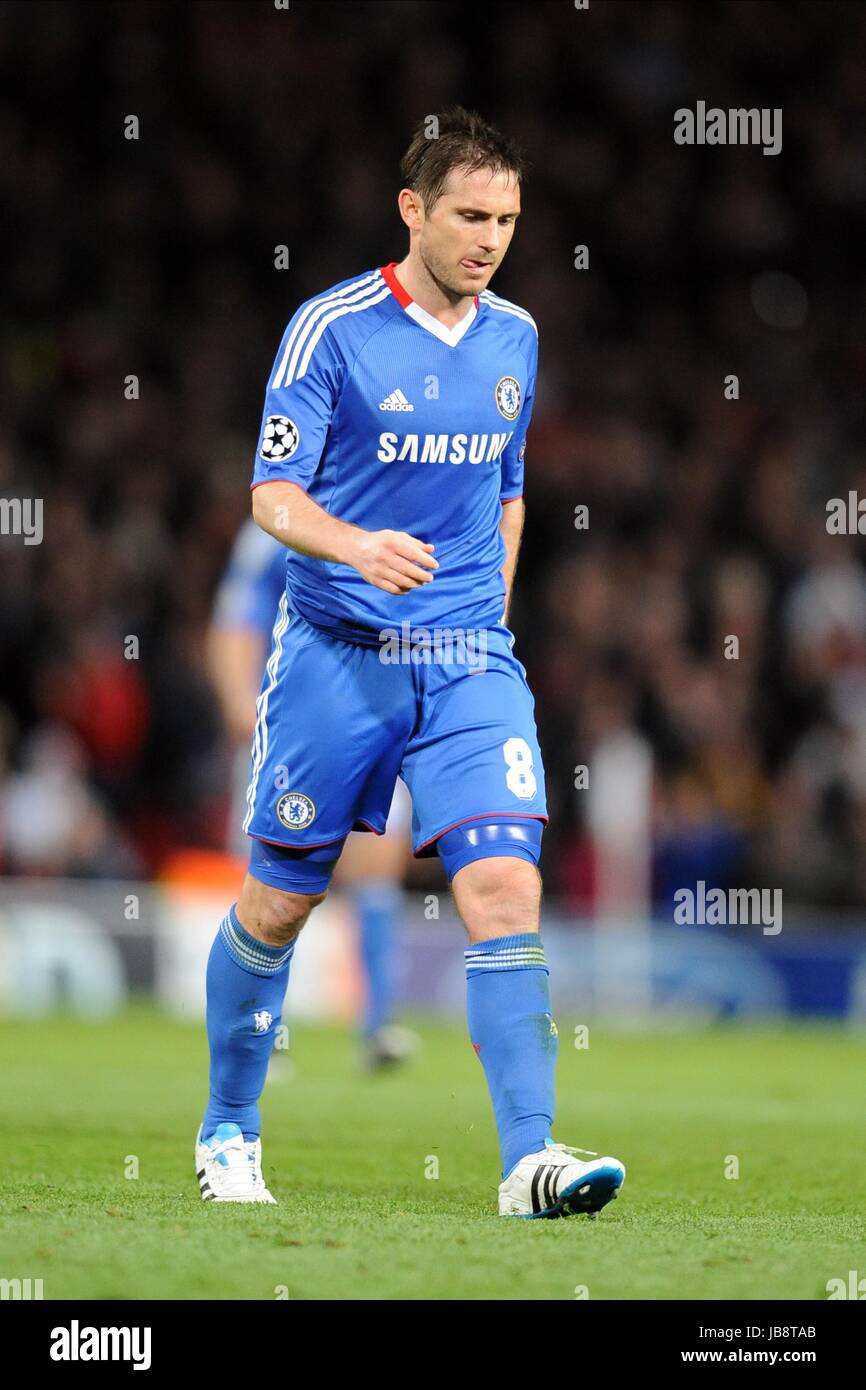 FRANK LAMPARD CHELSEA FC CHELSEA FC OLD TRAFFORD MANCHESTER ENGLAND 12 ...