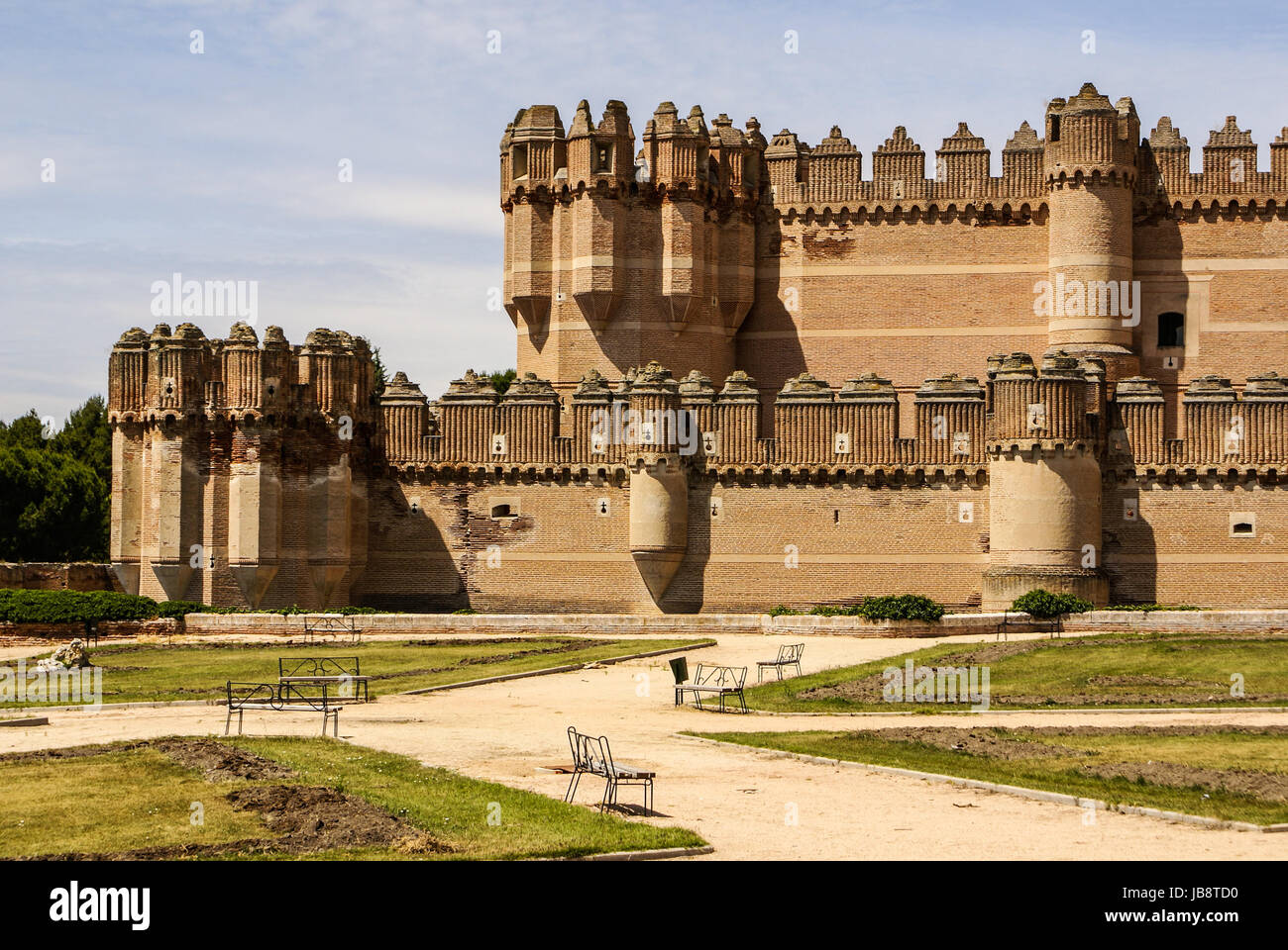 Coca Castle (Castillo de Coca) is a fortification constructed in the ...