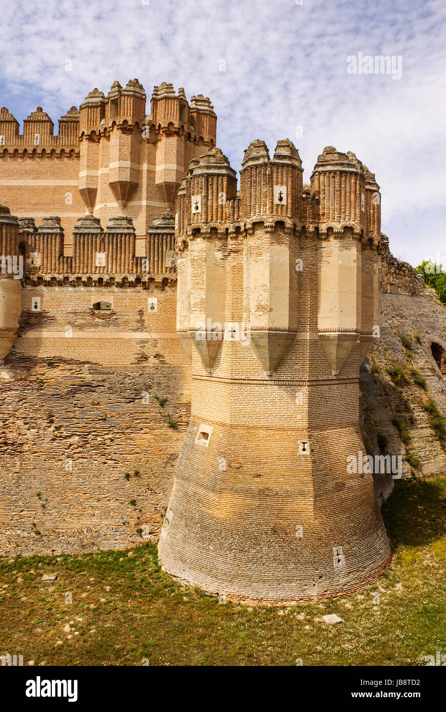 Coca Castle (Castillo de Coca) is a fortification constructed in the ...