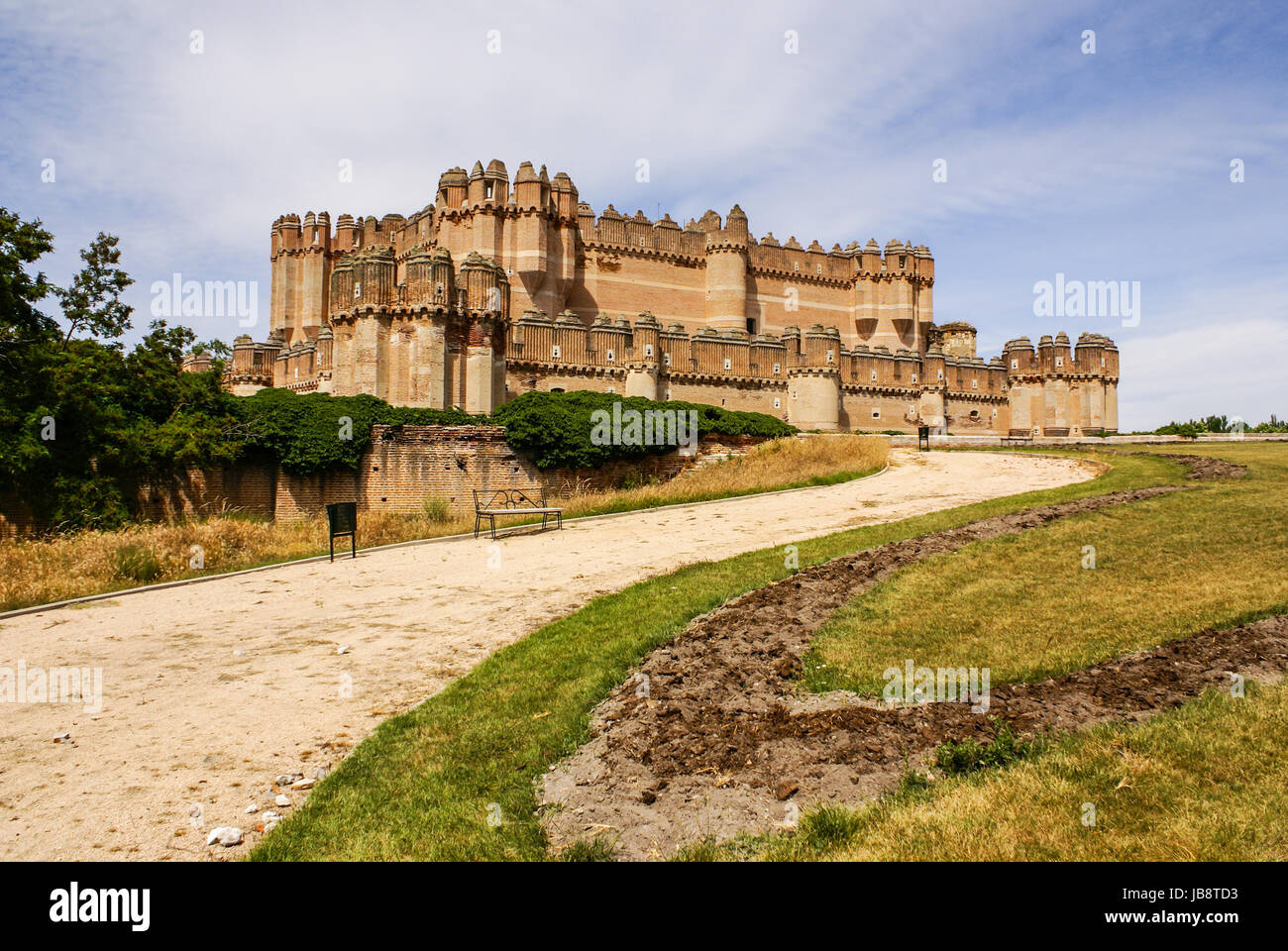 Coca Castle (Castillo de Coca) is a fortification constructed in the ...