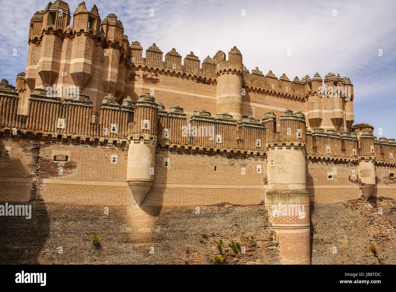 Coca Castle (Castillo de Coca) is a fortification constructed in the ...