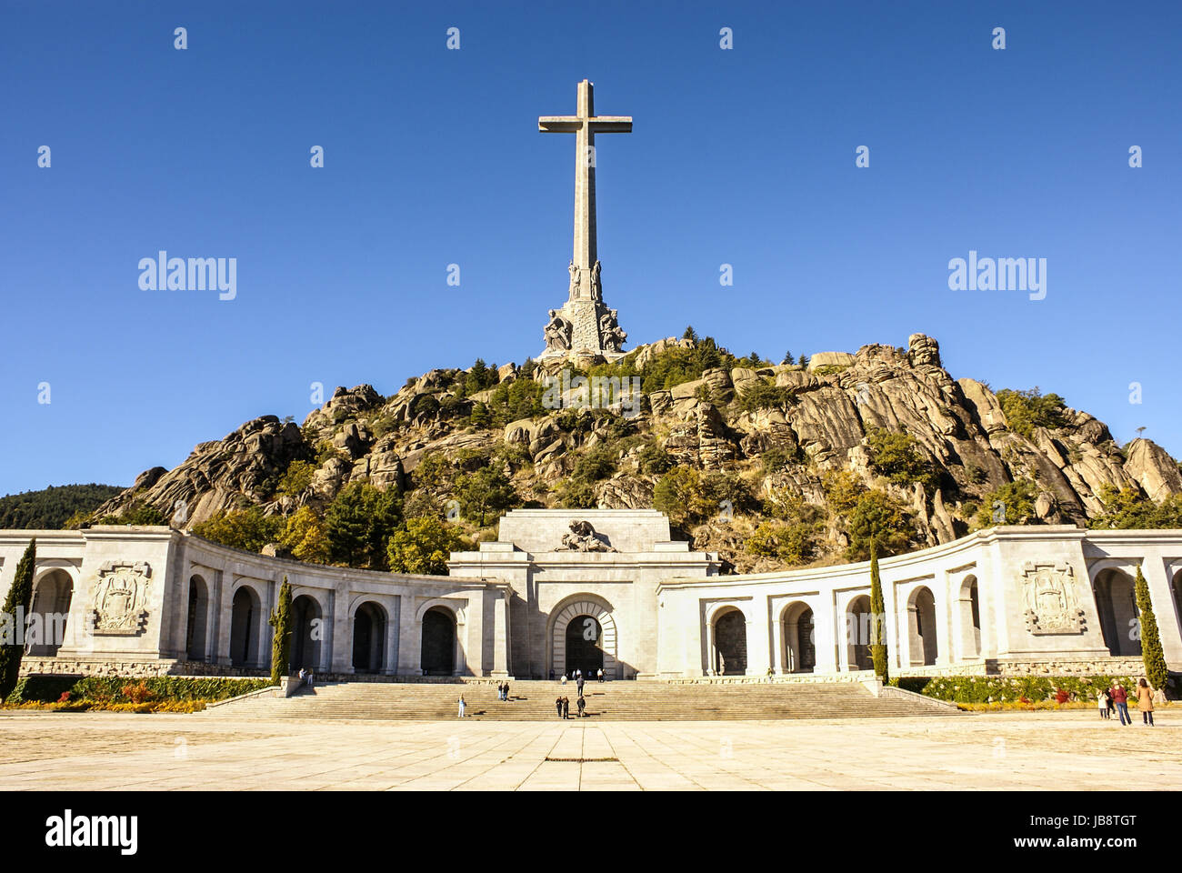 Valley of the Fallen (Valle de los Caidos) Madrid, spain Stock Photo ...
