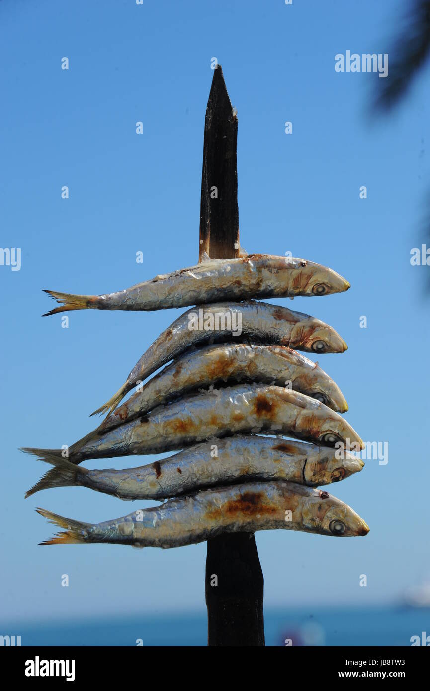 spain grilled fish Stock Photo - Alamy