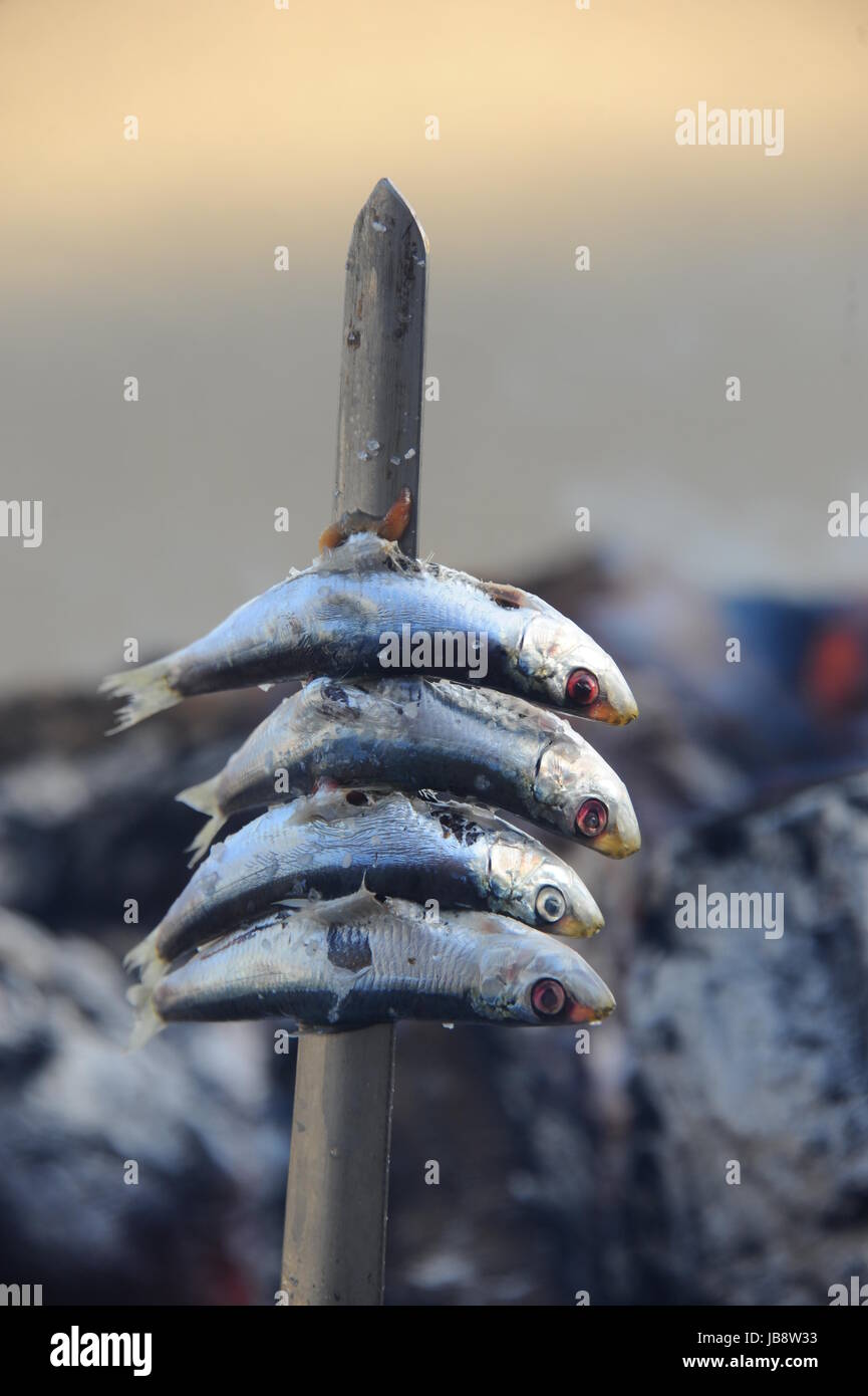 spain grilled fish Stock Photo - Alamy