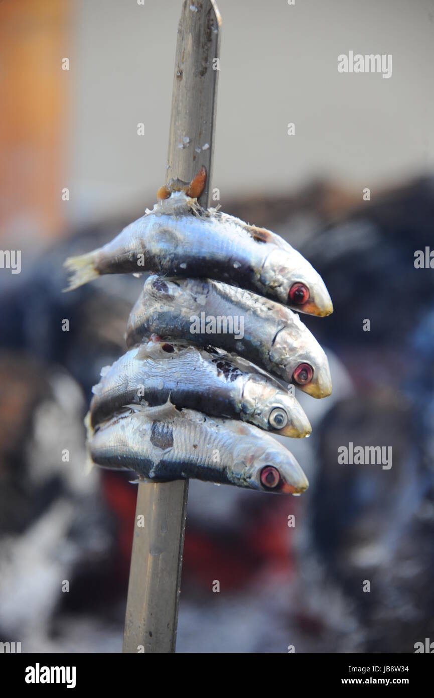 spain grilled fish Stock Photo - Alamy