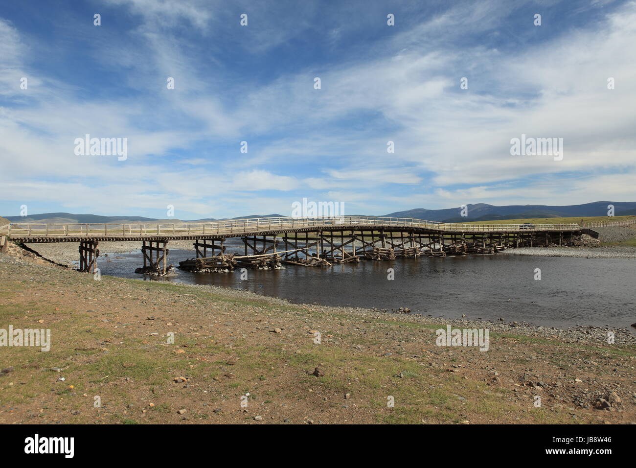 Mongolian bridge hi-res stock photography and images - Alamy