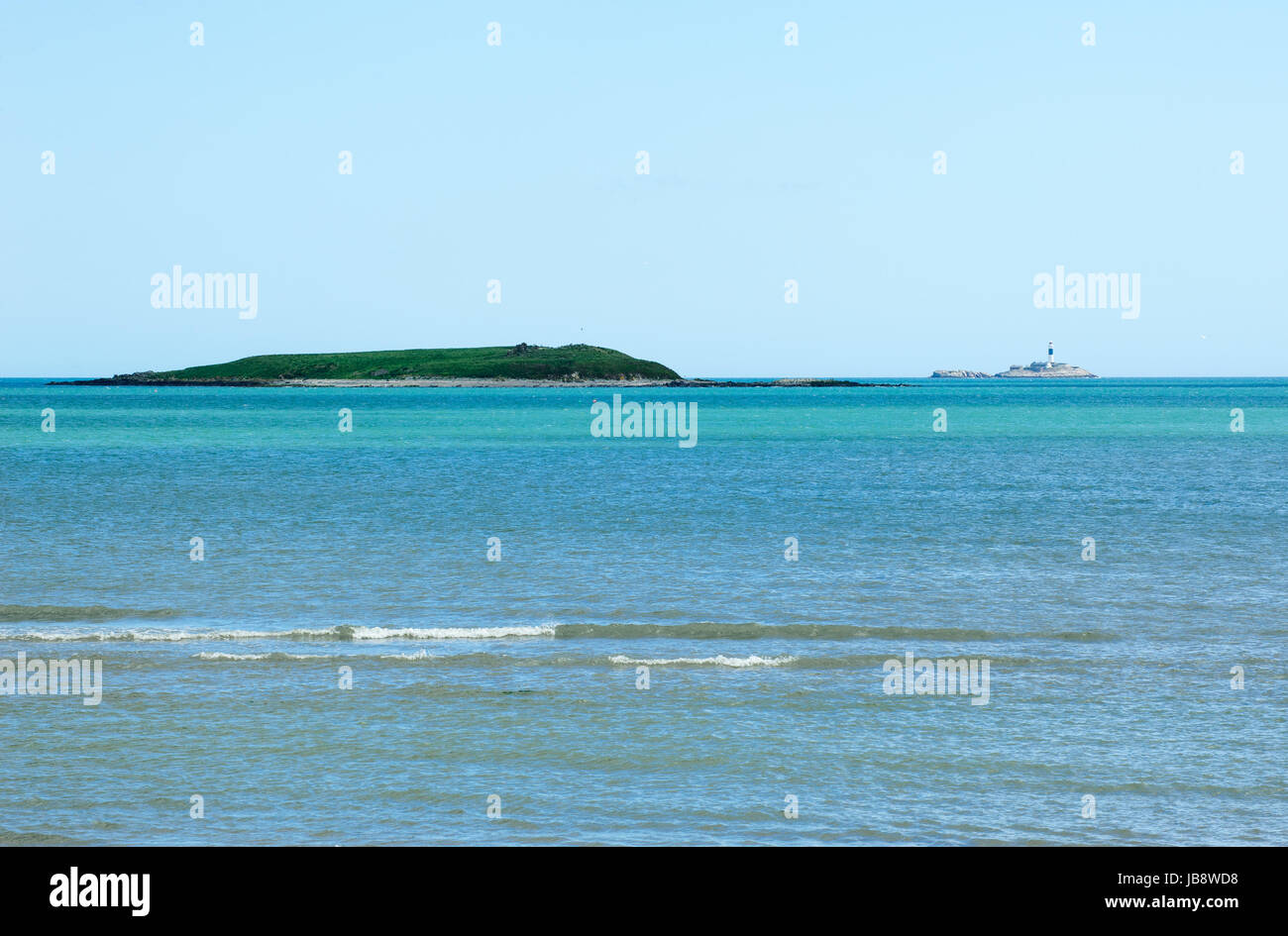 Small Island in Skerries town, north county Dublin, Ireland Stock Photo ...