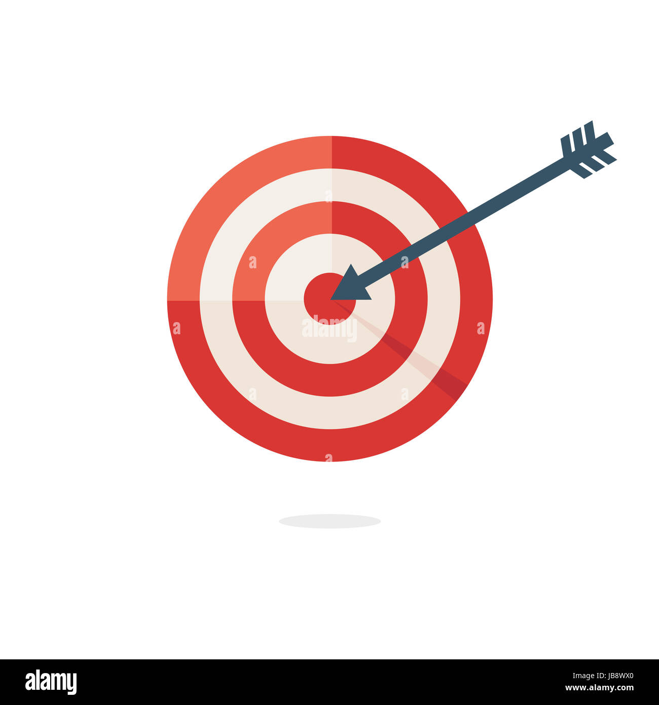 Darts target aim arrow shoot targeting, goal Stock Photo - Alamy