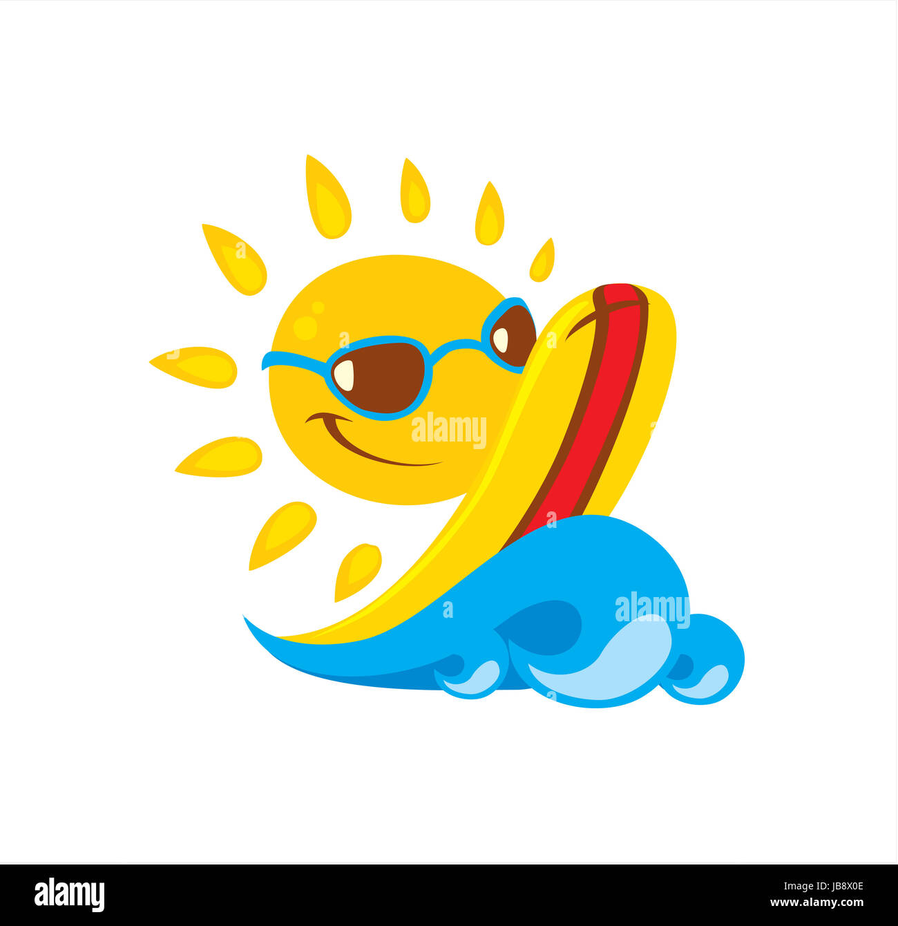 Sun illustration Stock Photo - Alamy