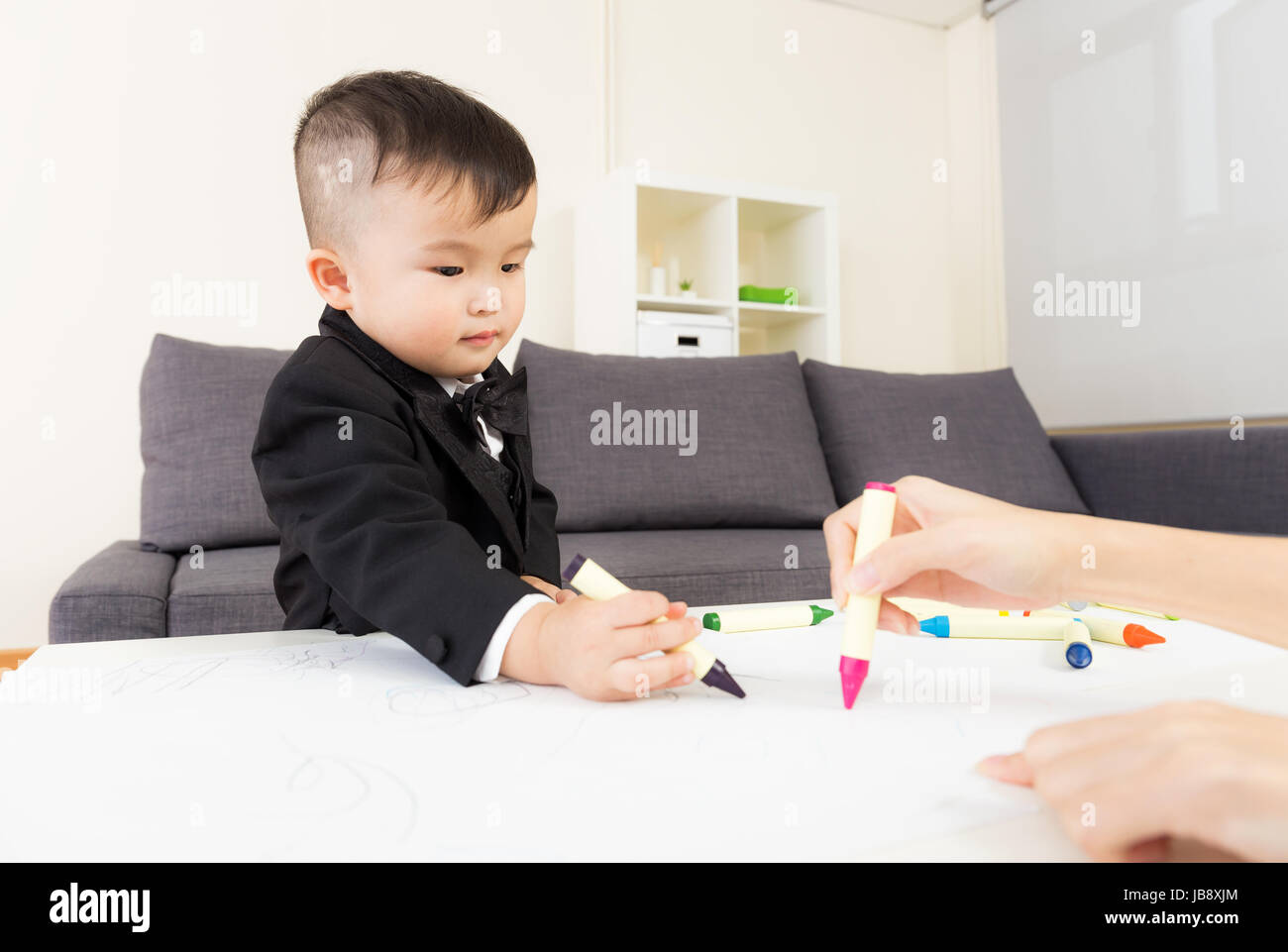 Hand drawing learn japanese hi-res stock photography and images - Alamy