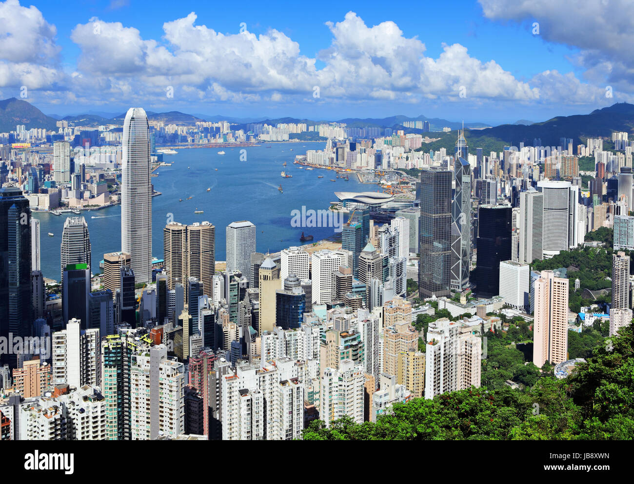 Hong Kong at day time Stock Photo - Alamy