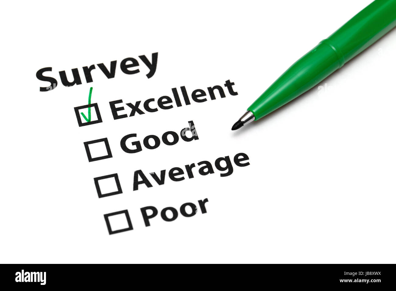 Questionaire survey hi-res stock photography and images - Alamy