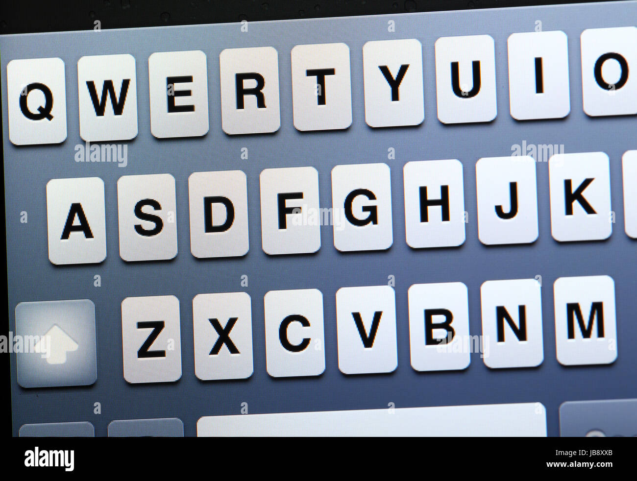 Finger qwerty hi-res stock photography and images - Alamy