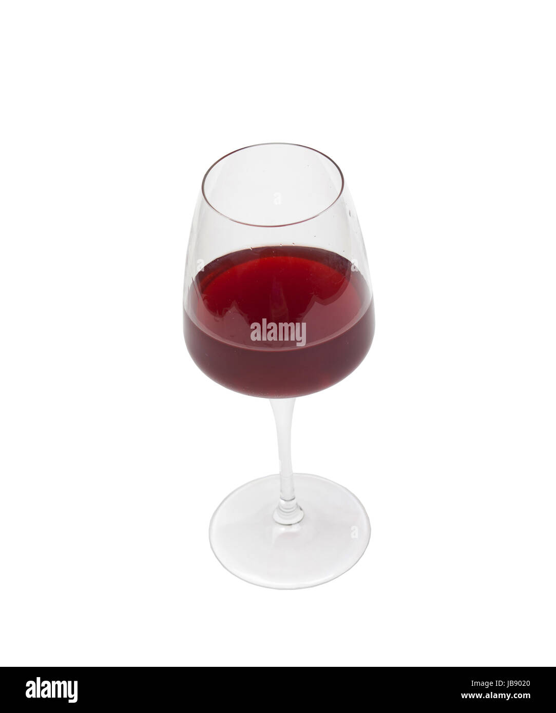 Great full glass of red wine isolated on white background Stock Photo ...
