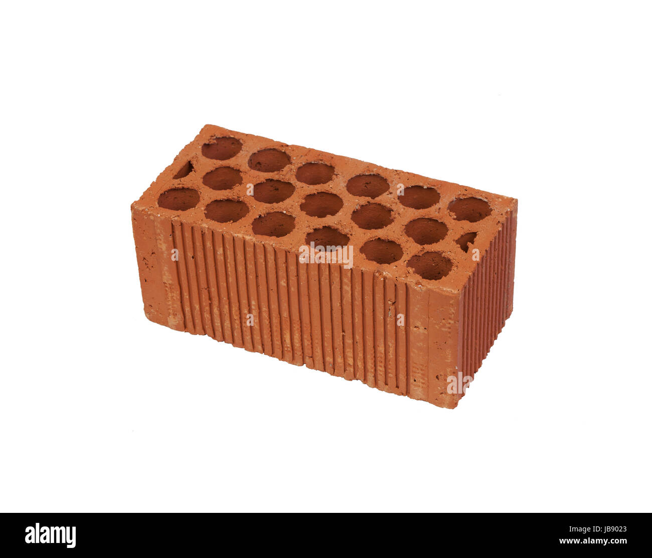 Construction Material a brick isolated on white background Stock Photo ...