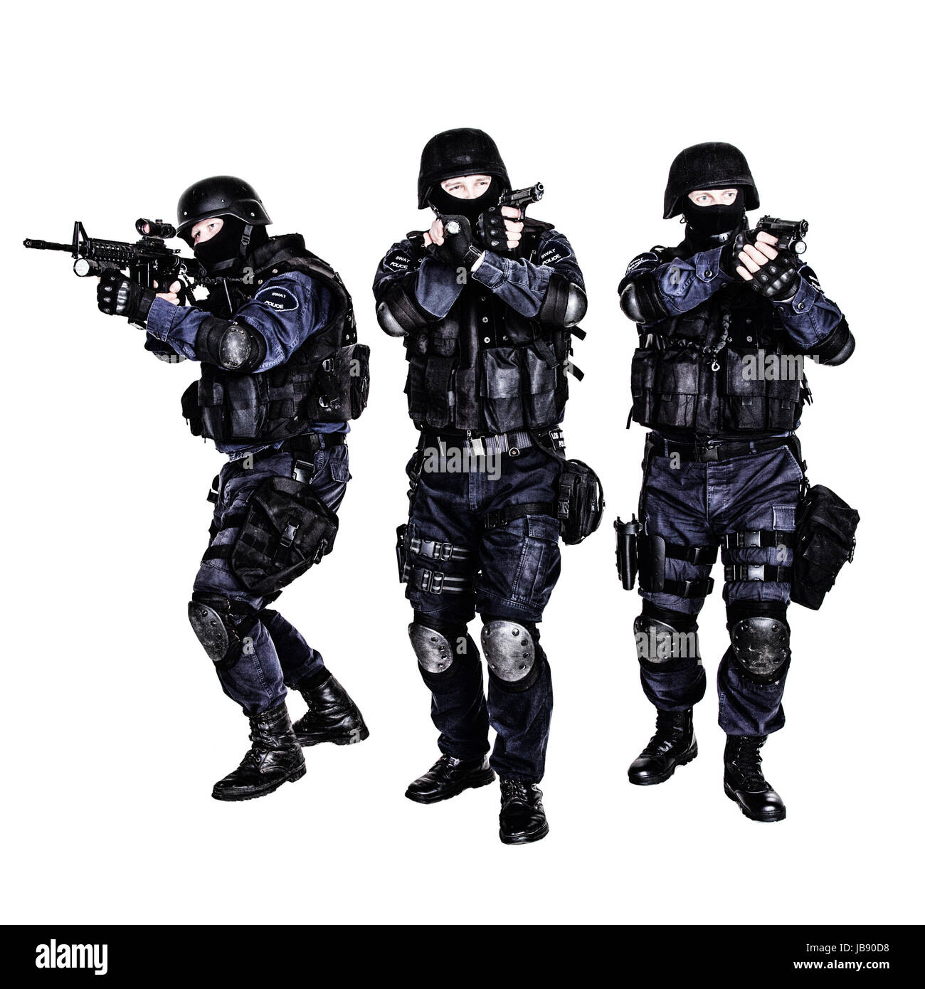 Special weapons and tactics (SWAT) team in action Stock Photo - Alamy