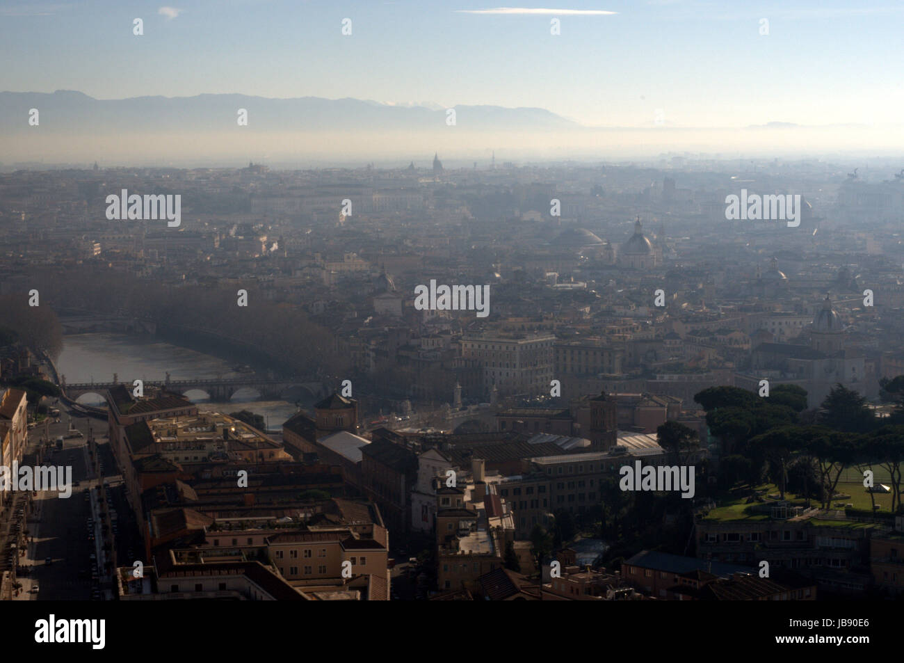 overview of rome Stock Photo - Alamy