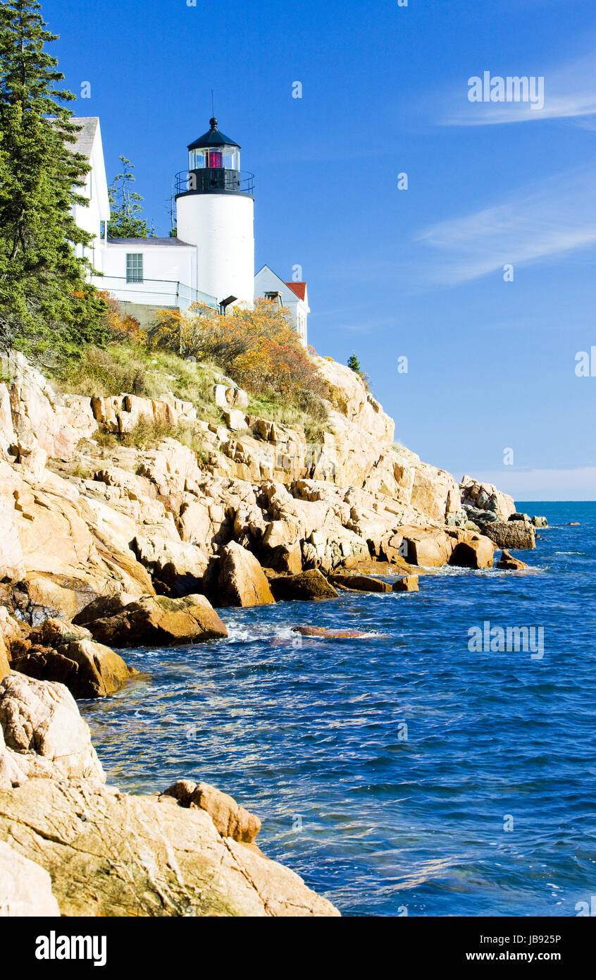 Acadia national park lighthouses hi-res stock photography and images ...