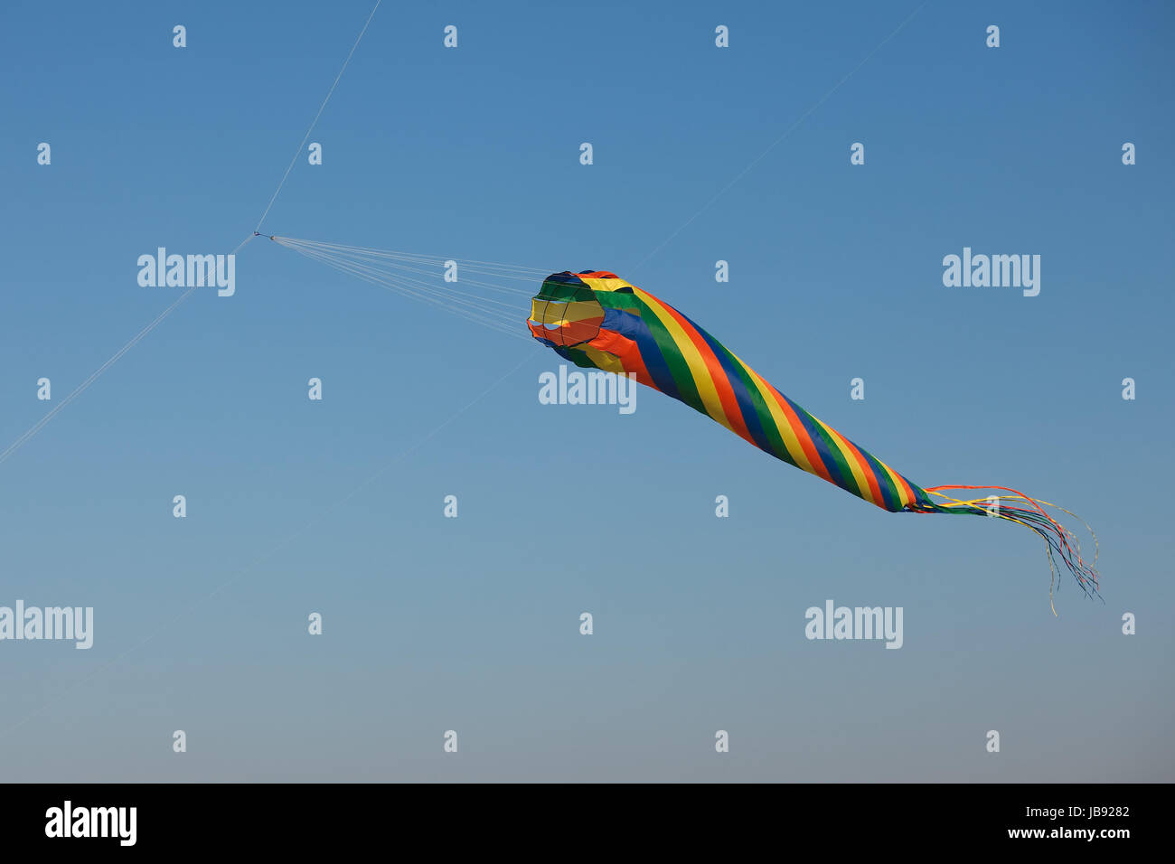 Kite in the air with many colors Stock Photo - Alamy