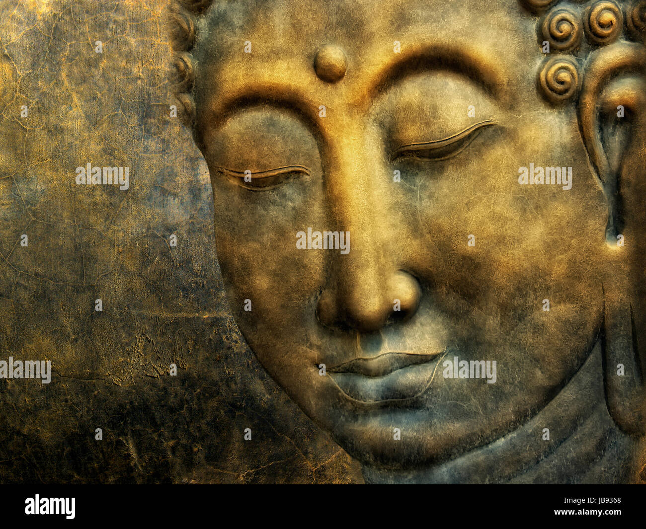 Budda face relief hi-res stock photography and images - Alamy
