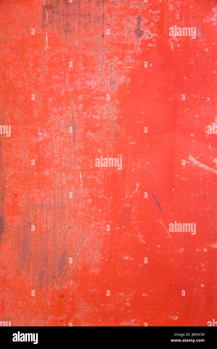 Red scratched metal texture painted red Stock Photo - Alamy