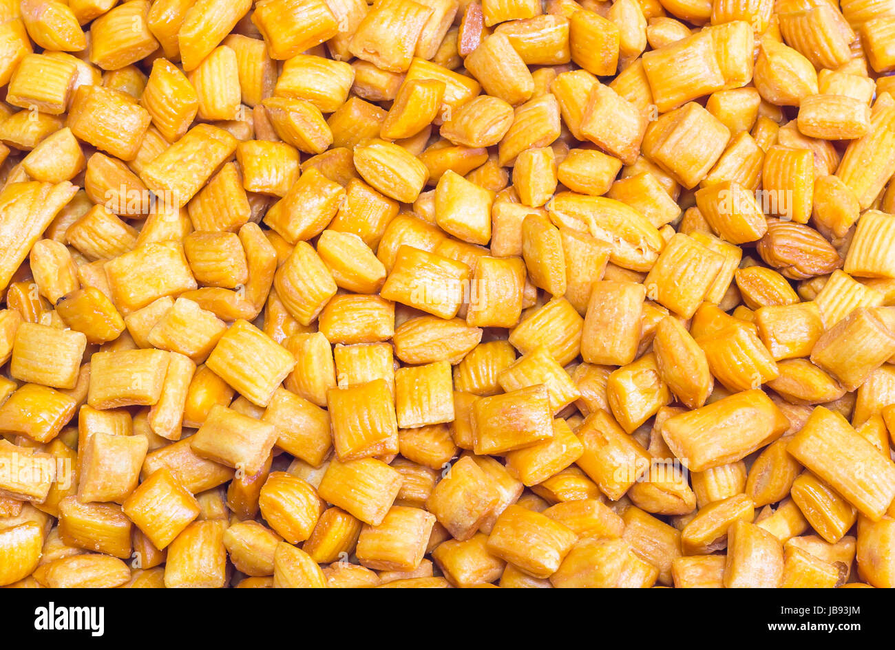 Closeup many pile of crunchy snack food Stock Photo - Alamy