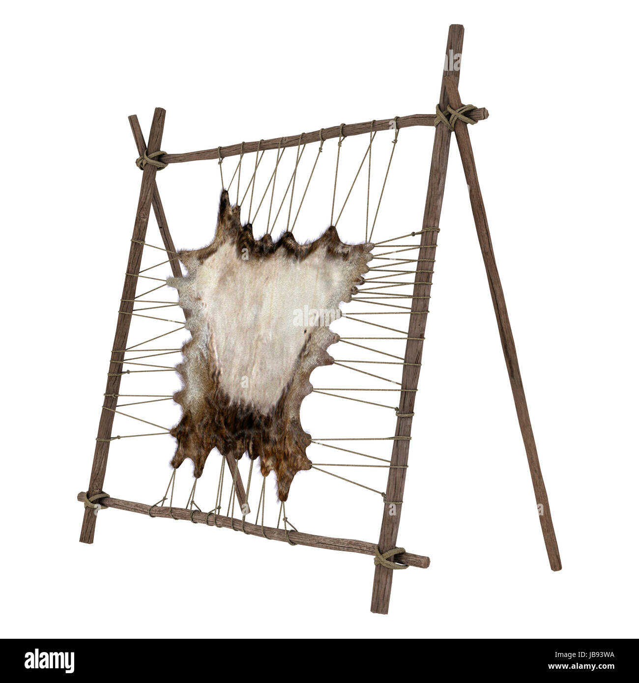 Hide rack Cut Out Stock Images & Pictures - Alamy