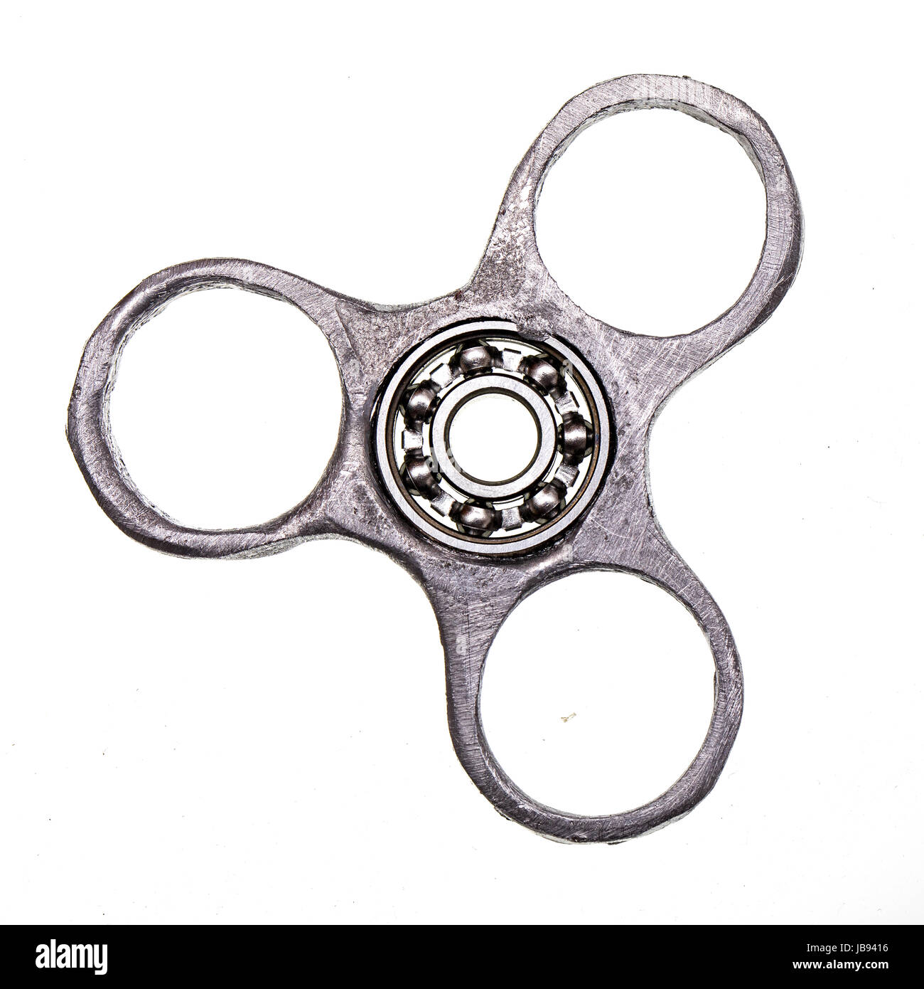 Self made, tin - lead casted fidget spinner, for fun and fathers glory ...