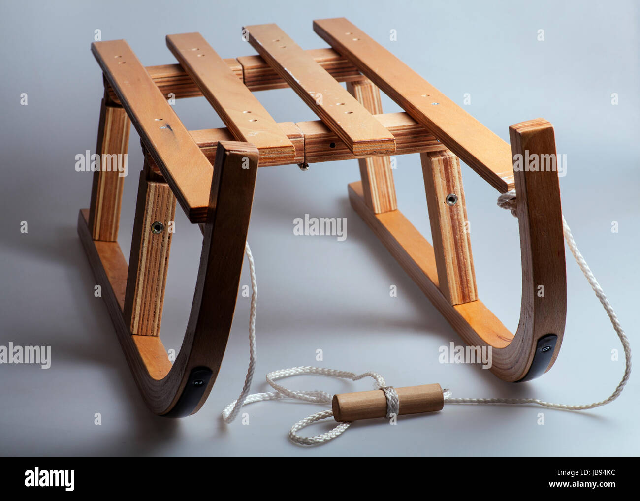 Color picture of a vintage wooden sledge isolated on white Stock Photo ...